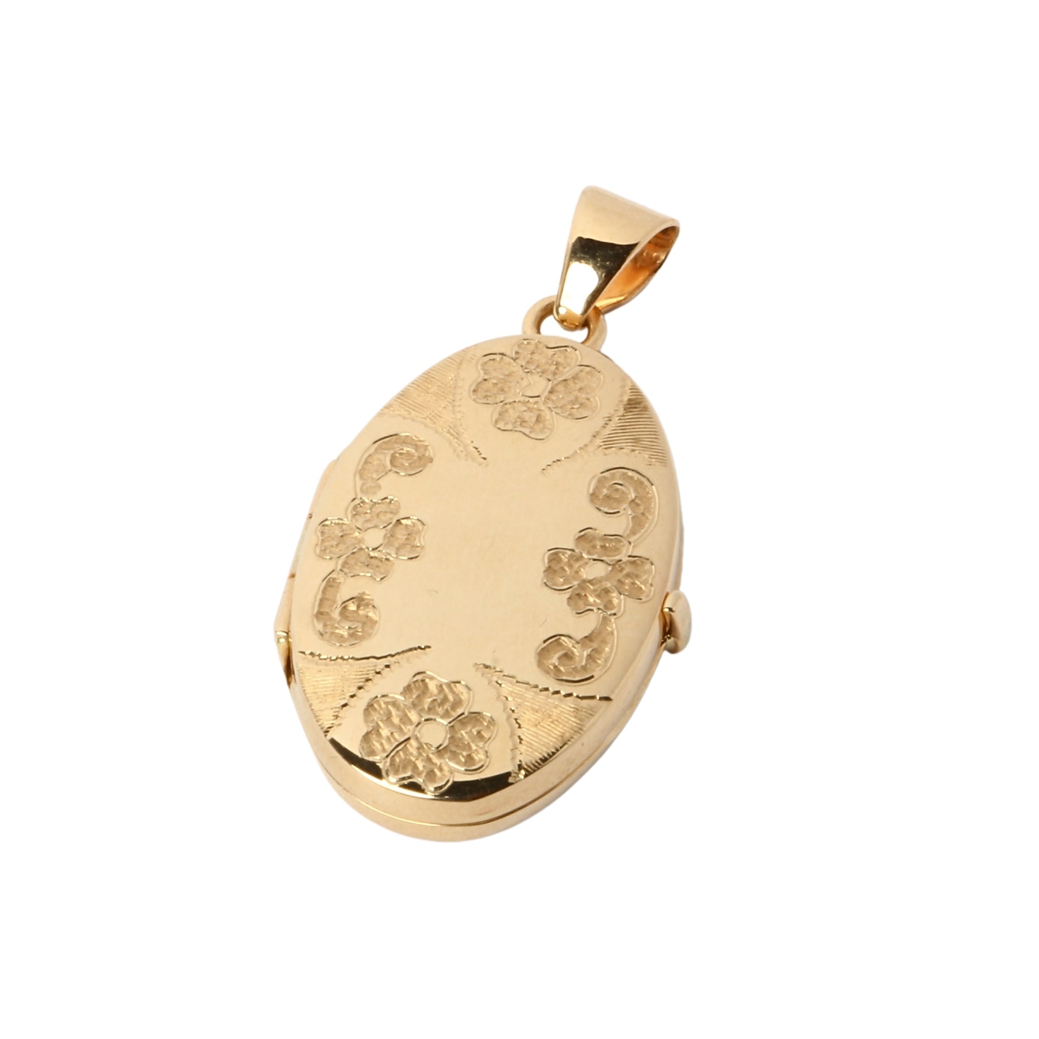 Zlatni medaljon ovalni